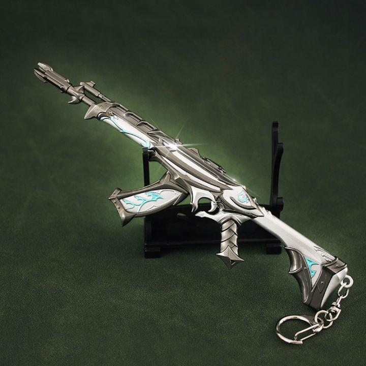 Valorant Weapon Vandal AK18cm Metal Material Weapon Model Keychain Game ...