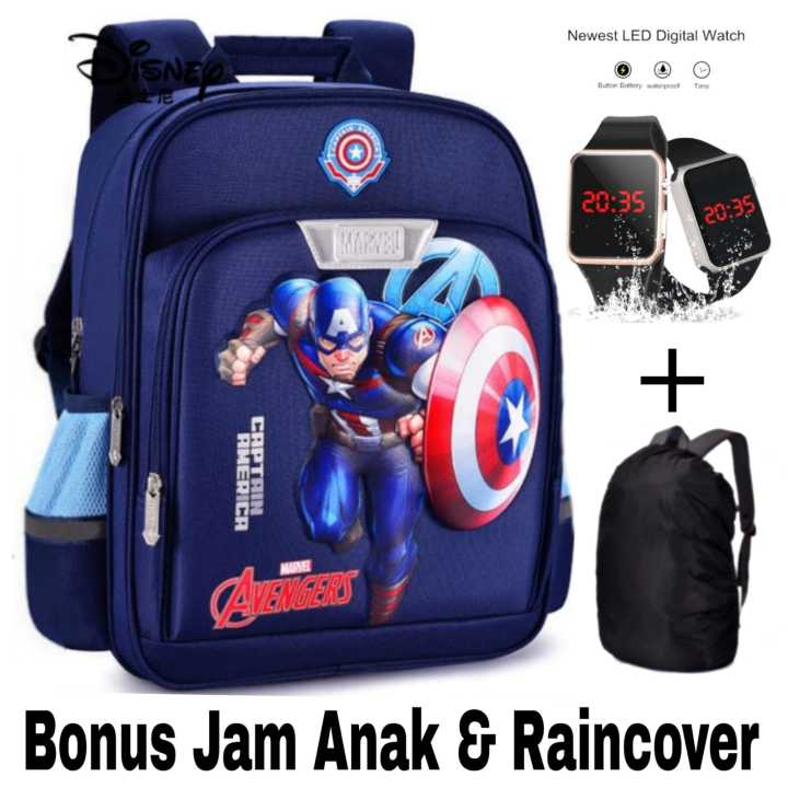 tas karakter anak free ja dan raincover tas - tas ransel anak terbaru ...