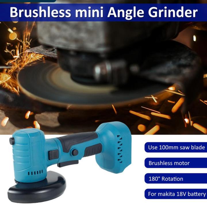 Brushless Mini Angle Grinder 100mm 18V Small Angle Grinder Tool ...