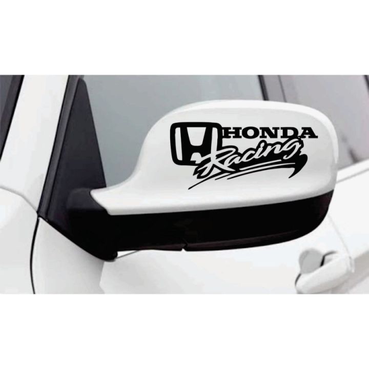 CUTTING STICKER MOBIL HONDA RACING STIKER MOBIL KEREN STIKER SPION MOBL ...