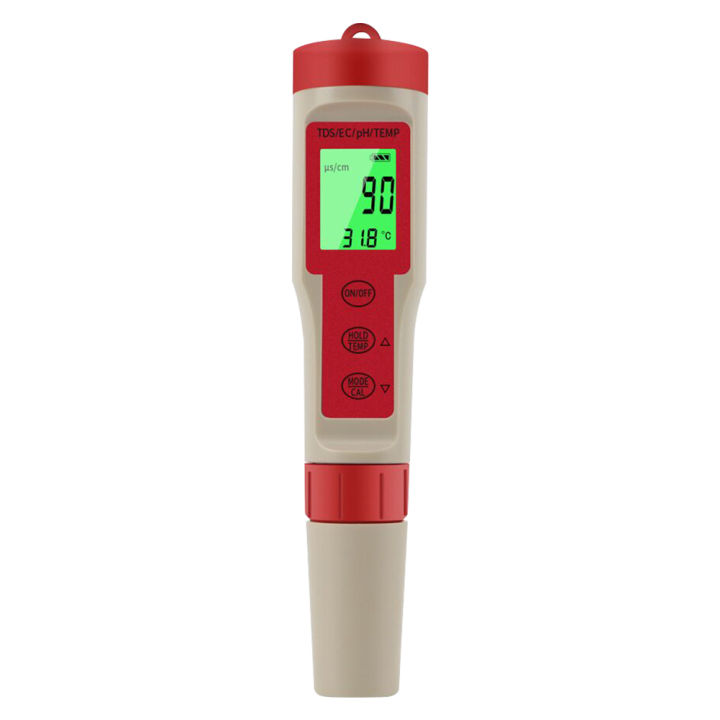 PEZ9908 Portable Handheld Water Quality Tester 4 In 1 PH Total ...