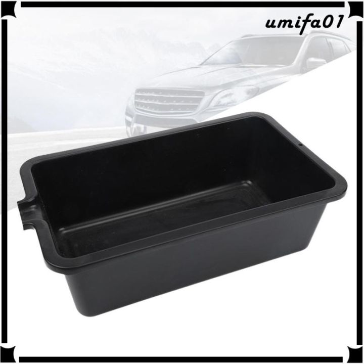 Oil Drain Change Pan Rectangle High Performance Prevents Spills Durable ...