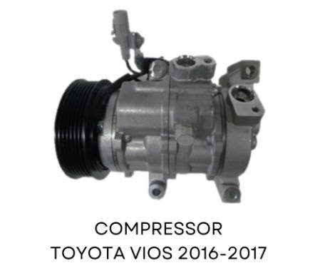 Toyota Vios Compressor Aircon 2016-2017 Model 3rd Generation Yaris 6PK ...