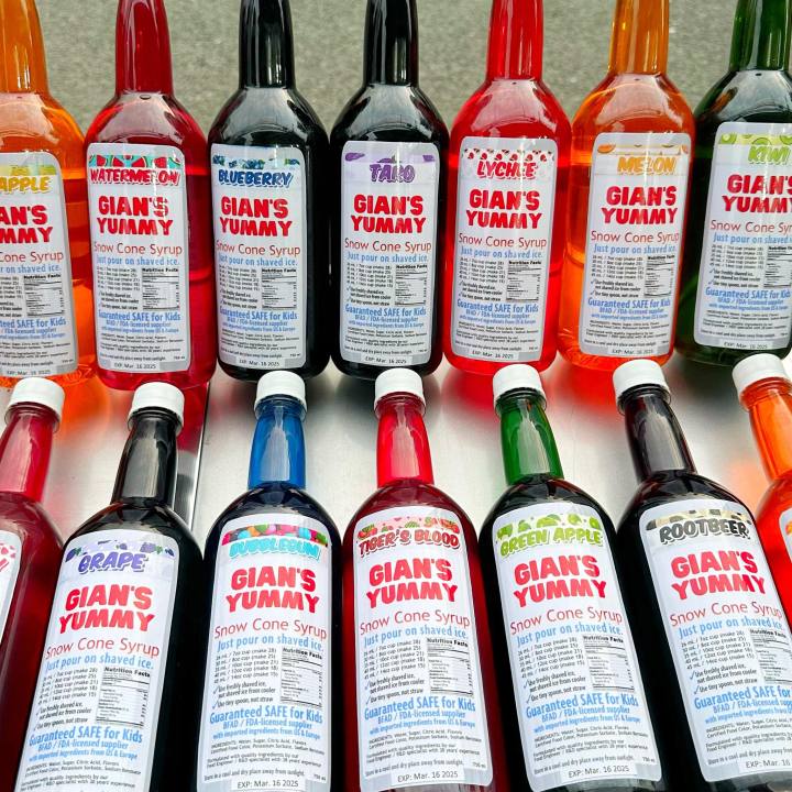 Gian's Yummy Snow Cone Syrup | Lazada PH