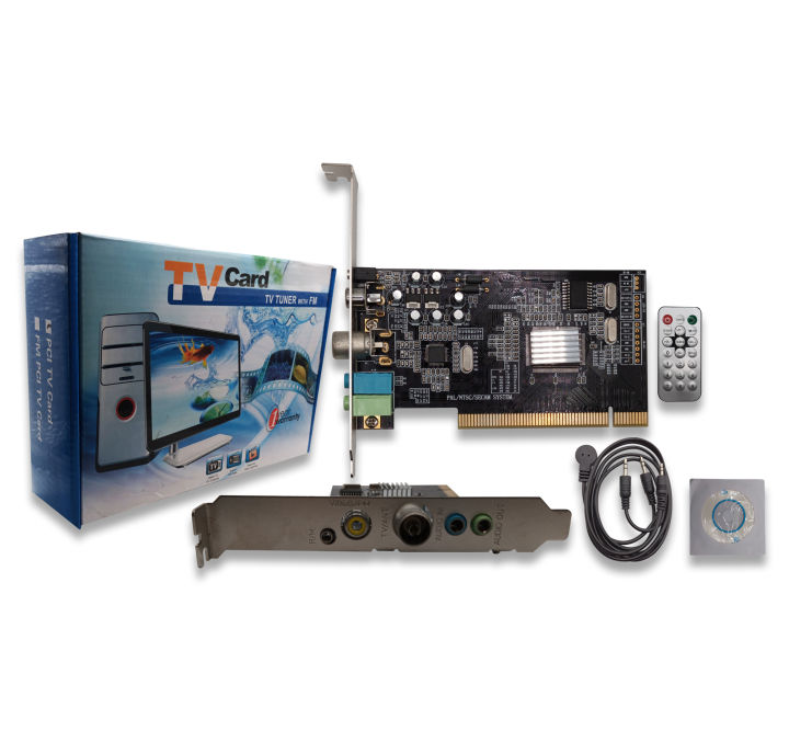 TV Tuner Built-in FM Radio (TV Card) Full Function Remote Control ...