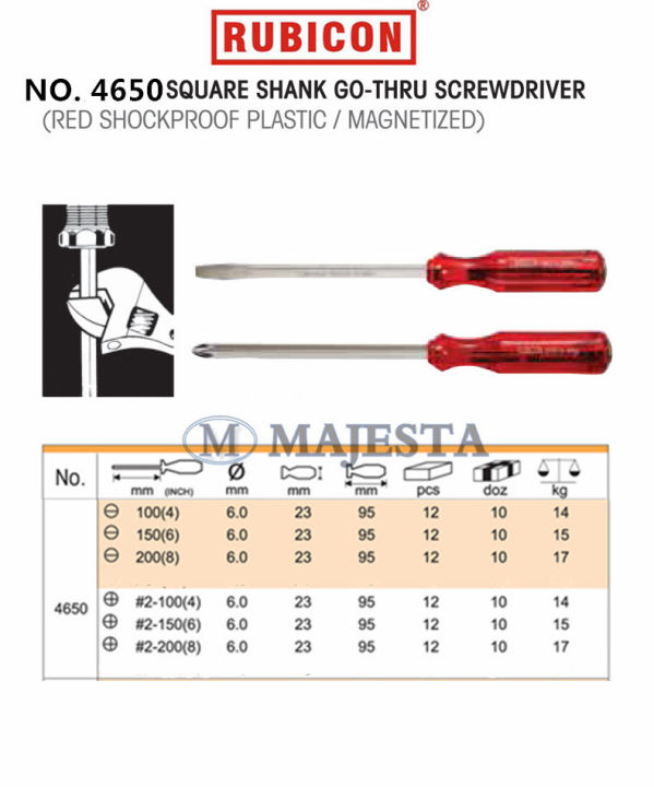 MPC RUBICON SCREW DRIVER 4650 SERIES | Lazada PH