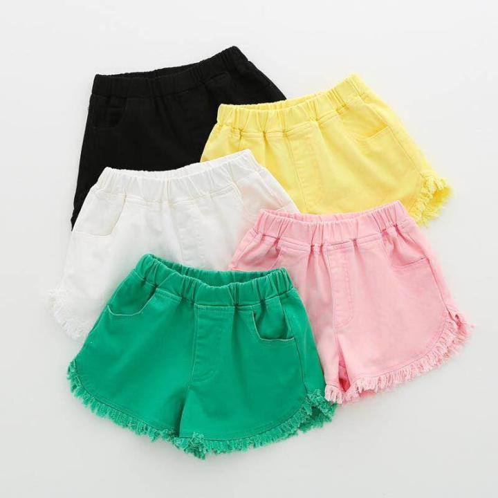 DIIMUU Baby Summer Fashion Kids Short Pants Children Girls Denim Shorts ...