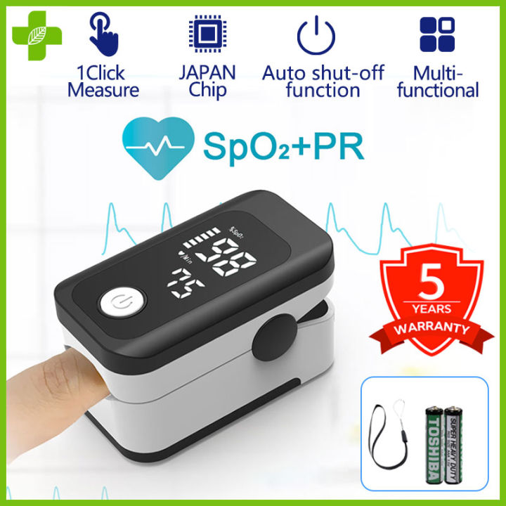 Original Finger Pulse Oximeter Digital Blood Oxygen Monitor LED ...