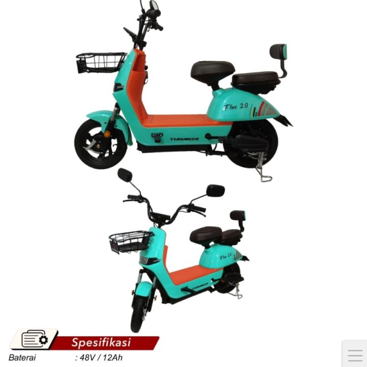 Sepeda listrik turanza flux 2.0 by pacific | Lazada Indonesia