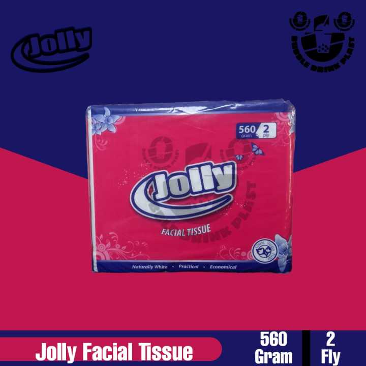 Tissue Facial Jolly 560gram 2ply Tisu jolly facial 56Ogram Tisu An An ...