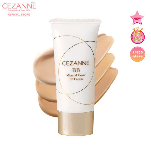 CEZANNE Mineral Cover BB Cream รองพื้นสูตรอ่อนโยน เหมาะสำหรับคนเป็นสิว | Lazada.co.th