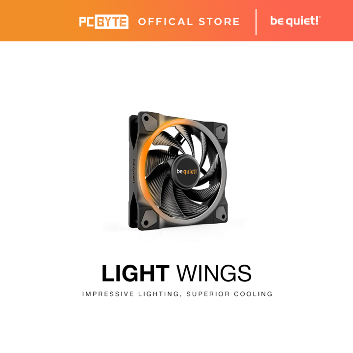 be quiet! Light Wings 120mm PWM High Speed Fan (Single Pack) | Lazada