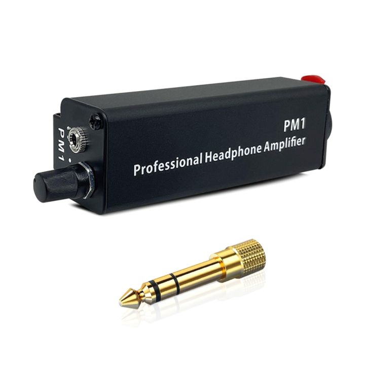 Professional Headphone Amplifier with 3.5mm Plugs, Portable Sound ...
