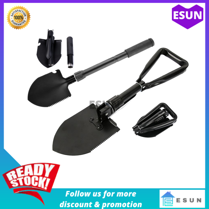 Multi Purposed Foldable Shovel Survival Spade Camping Shovel Outdoor ...