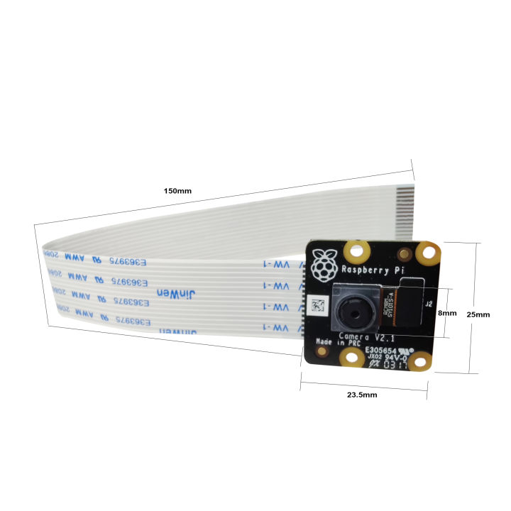 original Raspberry Pi NoIR Camera Module v2.1 8MP Camera v2.1, NoIR ...
