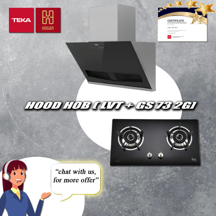 Teka Linea Hood and Hob LVT 90 + GS 73 2G | Hood LVT 90 | Hob GS 73 2G ...