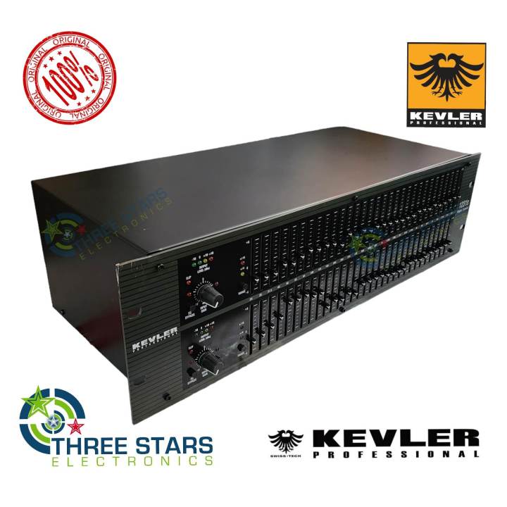 Original Kevler Professional 1231s Dual 31 Band Graphic Equalizer Kevler 1231S Dual 31 Band ...