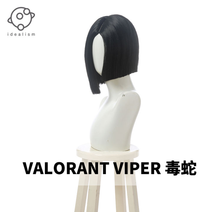 Ideal VALORANT VIPER fearless contract viper cos wig game cosplay fake ...