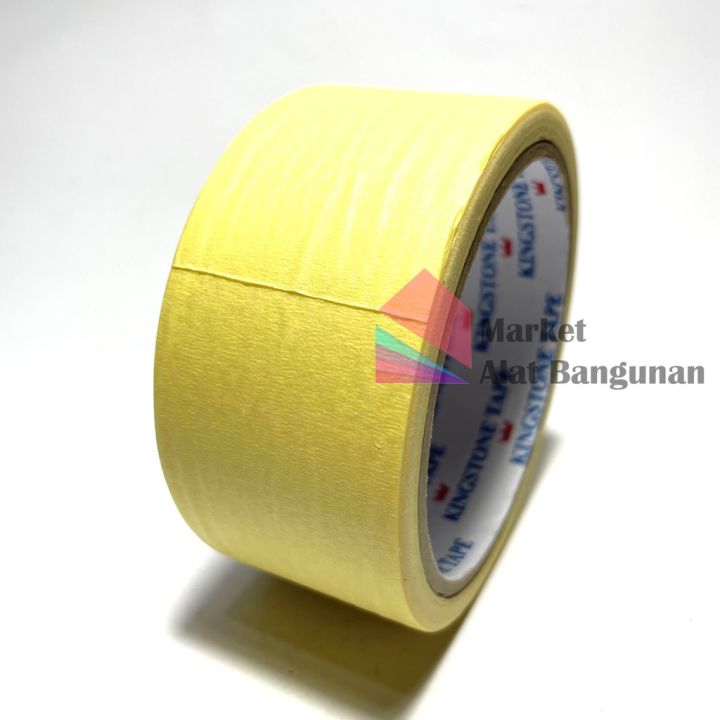 Lakban Kertas KINGSTONE 2 Inch / Isolasi Kertas 2 Inci / Masking Tape ...