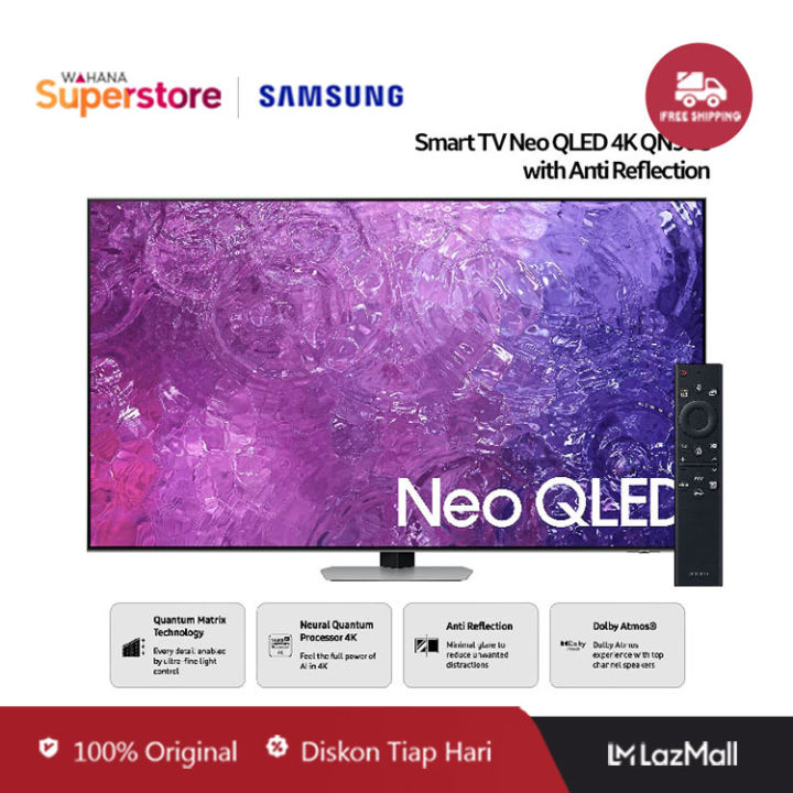 Samsung Smart TV Neo QLED 4K QN90C 43" - 43QN90C | QA43QN90CAKXXD | Lazada Indonesia