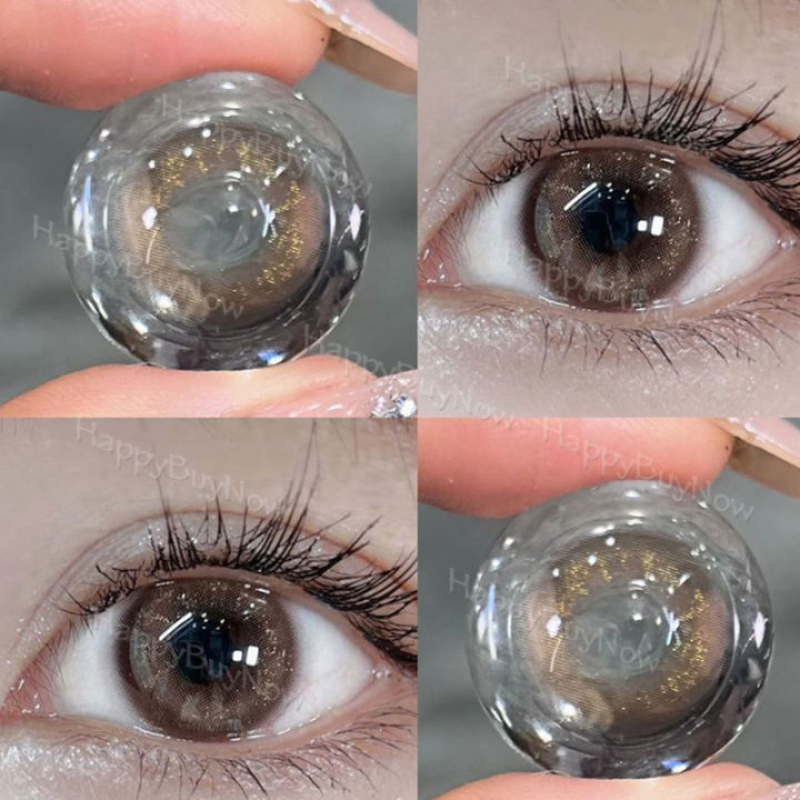 【Happybuynow】1pair Colored Contact Lense Big Eye Makeup Beauty Yearly ...