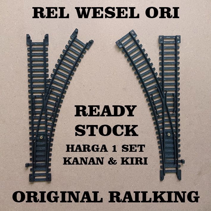 Rel Wesel Railking kereta mainan | Lazada Indonesia