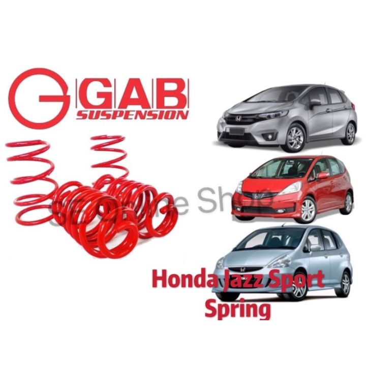 Original GAB Sport Spring Honda Jazz GK,Jazz GE,Jazz GD Lowered Spring ...