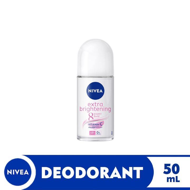 NIVEA Extra Brightening Deo Roll-on 50ml | Lazada PH