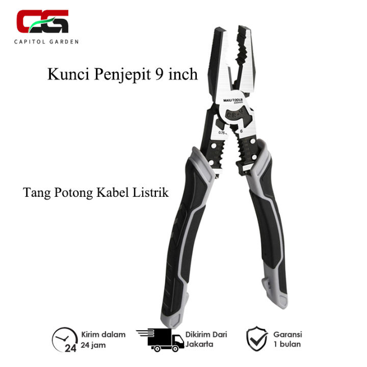 Tang Potong Kabel Listrik Serbaguna Alat Pemotong Kawat Multifungsi ...