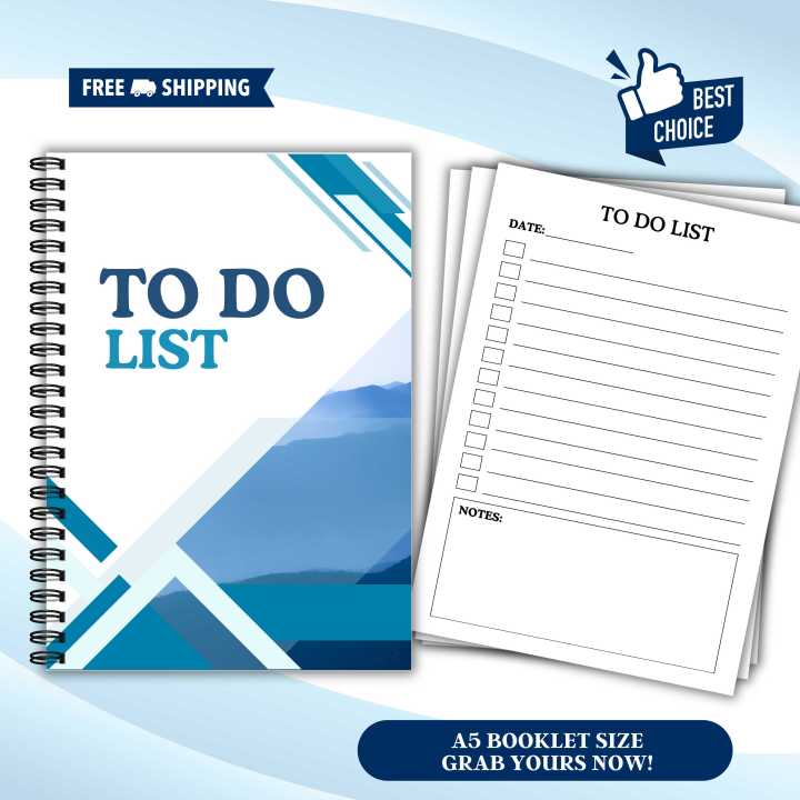 To Do List Record Notebook | Lazada PH