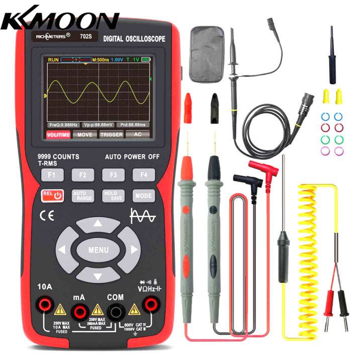 KKmoon Oscilloscope Multimeter Handheld LCD Digital Multimeter ...
