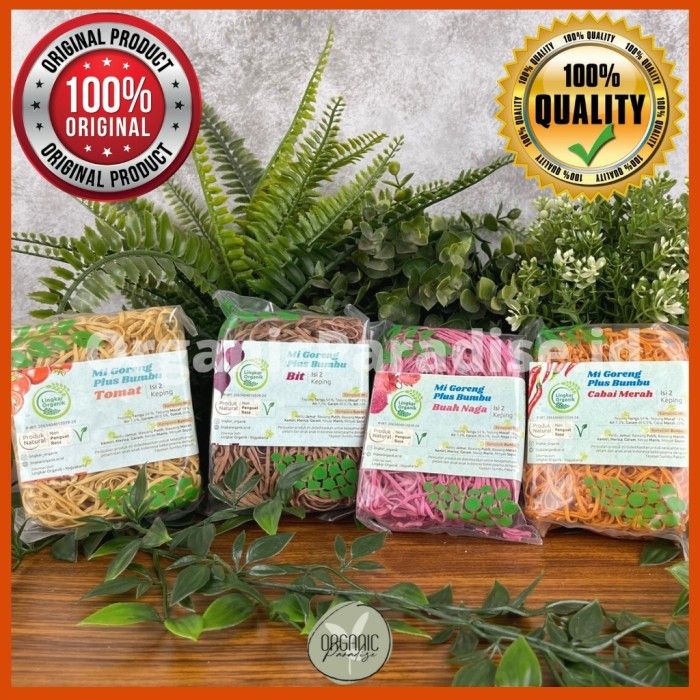 Mie Instant Sehat Lingkar Organik 100 gr / Mie sayur Organik | Lazada ...