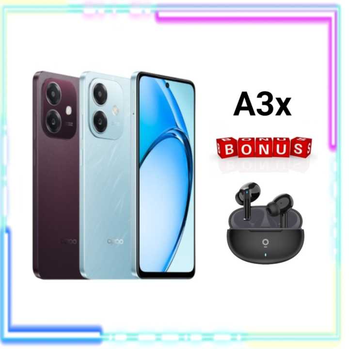OPPO A3X 4/128 & 6/128 NEW GARANSI RESMI | Lazada Indonesia