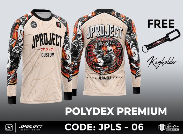 JPROJECT LONG SLEEVE PREMIUM FULL SUBLIMATION (JPLS CODE) WITH FREE JP ...