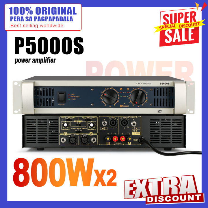 NEW BAXS P5000S Orihinal na 2 Channel 800W X2 8 OM High -Performance ...