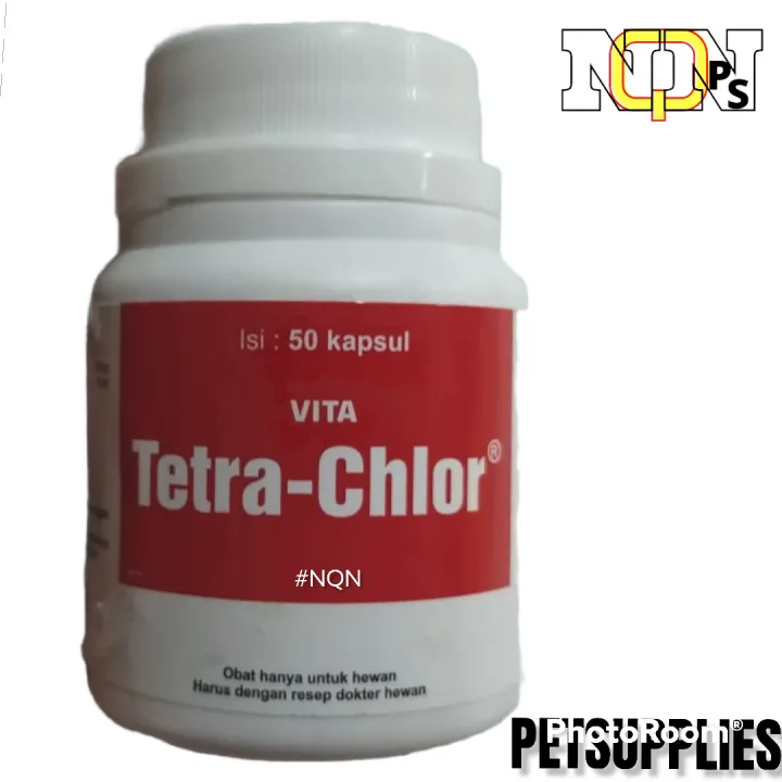 Obat Ngorok Pilek CRD Ayam VITA TETRA-CHLOR - 50 Kapsul - Medion ...