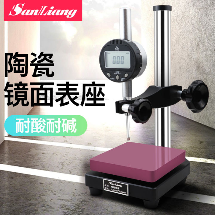Three-gauge granite height gauge, marble comparison table, measuring ...