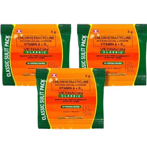Vetracin Classic 5g Soluble Powder Antibacterial Vitamins | Lazada PH