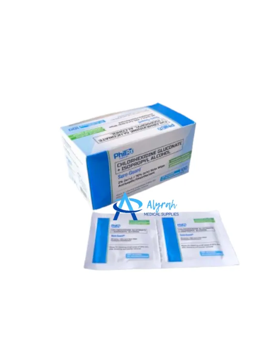 Alcohol Pads Swabs Sureguard 100 Pieces | Lazada PH