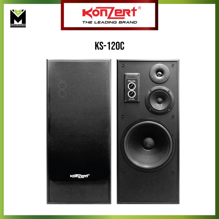 Konzert KS-120C 12 inch 3 Way Speaker System HiFi Classic Speaker 600W ...
