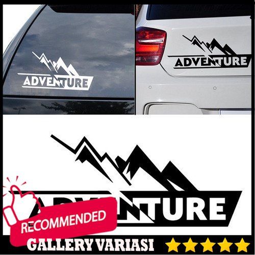 Stiker Kaca Body Mobil Cutting Sticker Adventure | Lazada Indonesia