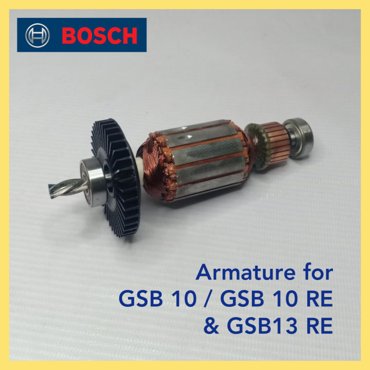 Bosch 2609120232 Armature for GSB 10 and GSB 10 RE, GSB 13 RE Impact Drill | Lazada PH