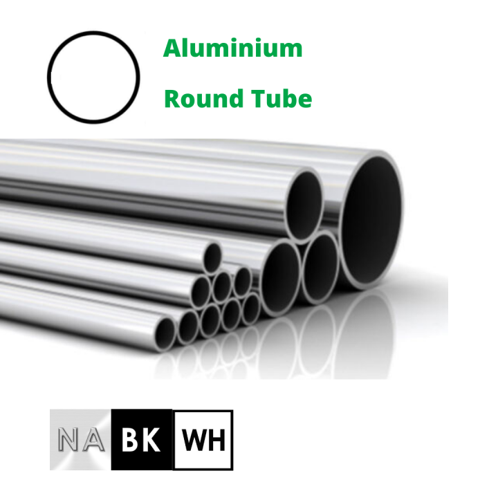 1/2" / 12.7mm Aluminium Round Tube Round Rod Round Bar Pipe Bulat 圆通 ...