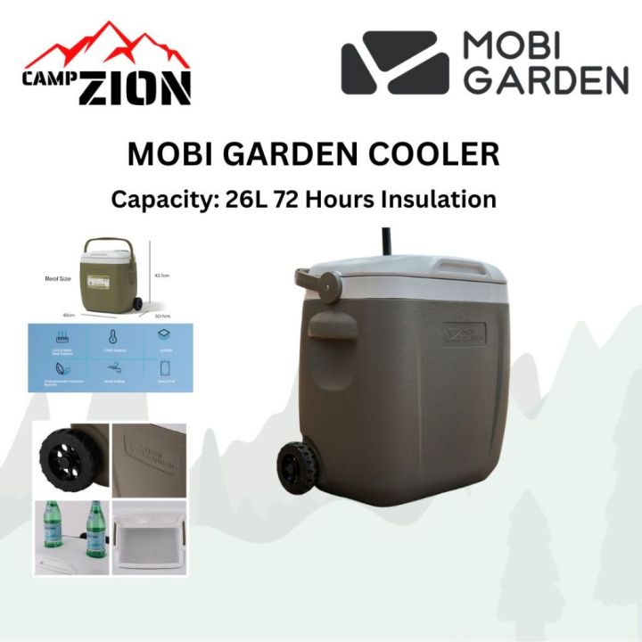 Mobi garden cooler box 26L NX20671028 | Lazada PH