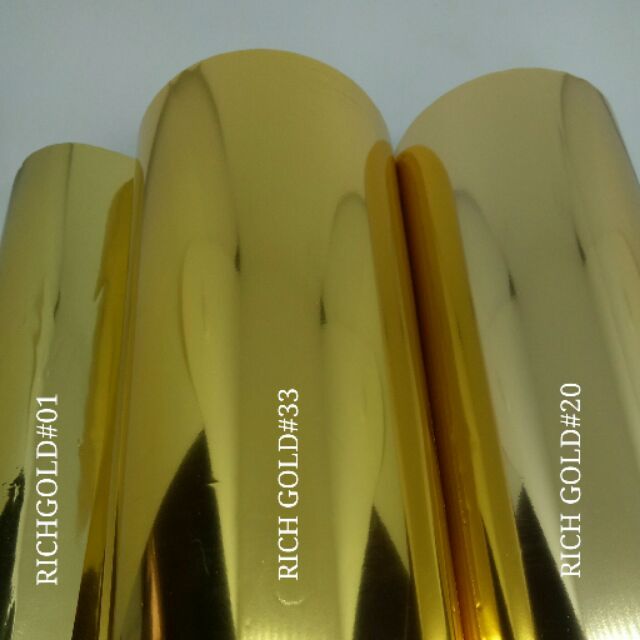 ﹍Gold Toner Reactive Foil, Use With Laminator And Laser Printer, Heat ...