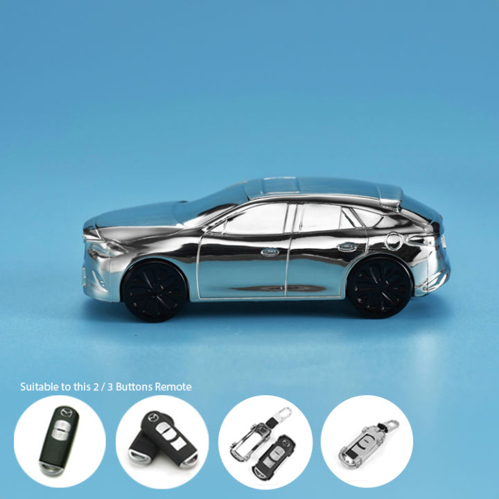 MOOGU Mazda SUV Toy Car Design ABS Hard Remote Protection Car Key Cover ...