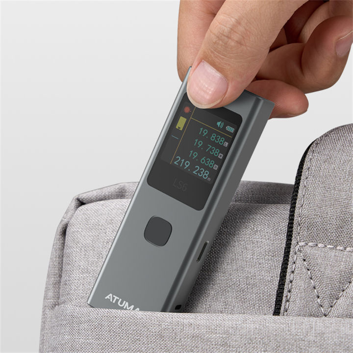 Atuman LS6 laser kỹ thuật số Rangefinder Mini Tia Laze di động Ống nhòm ...