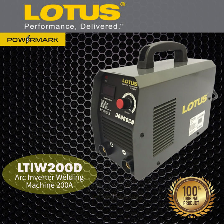 LOTUS LTIW200D ARC Inverter Welding Machine 200A [POWERMARK | LWM ...