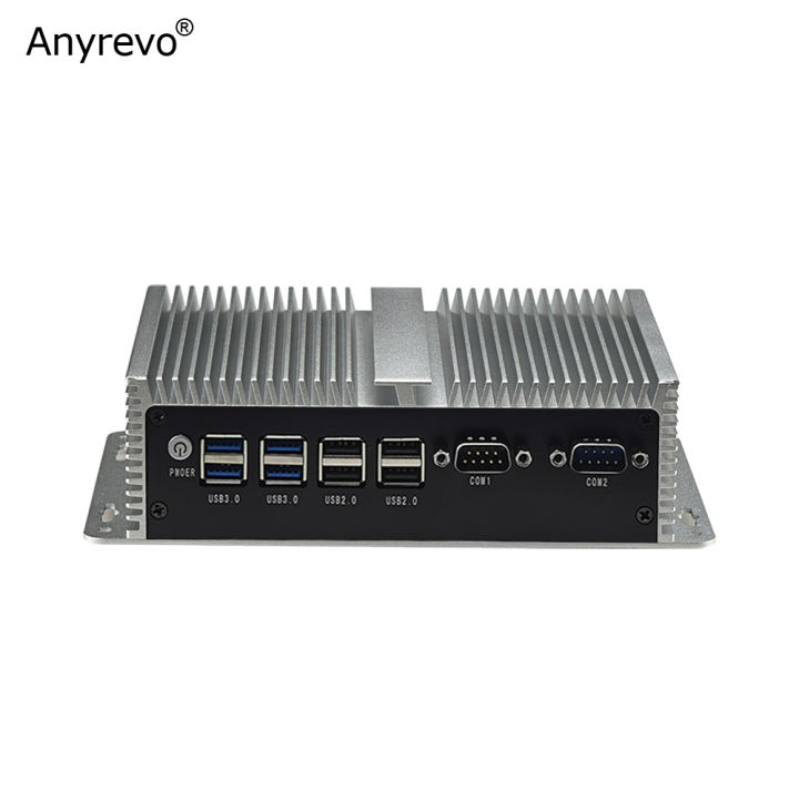 Intel Quad Core Computer Mini PC Fanless Fanless I5-8350U 2 HDMI Dual ...