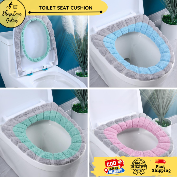 Washable Toilet Seat Cover Bathroom Comfort Room Toilet Bowl Seat 4048